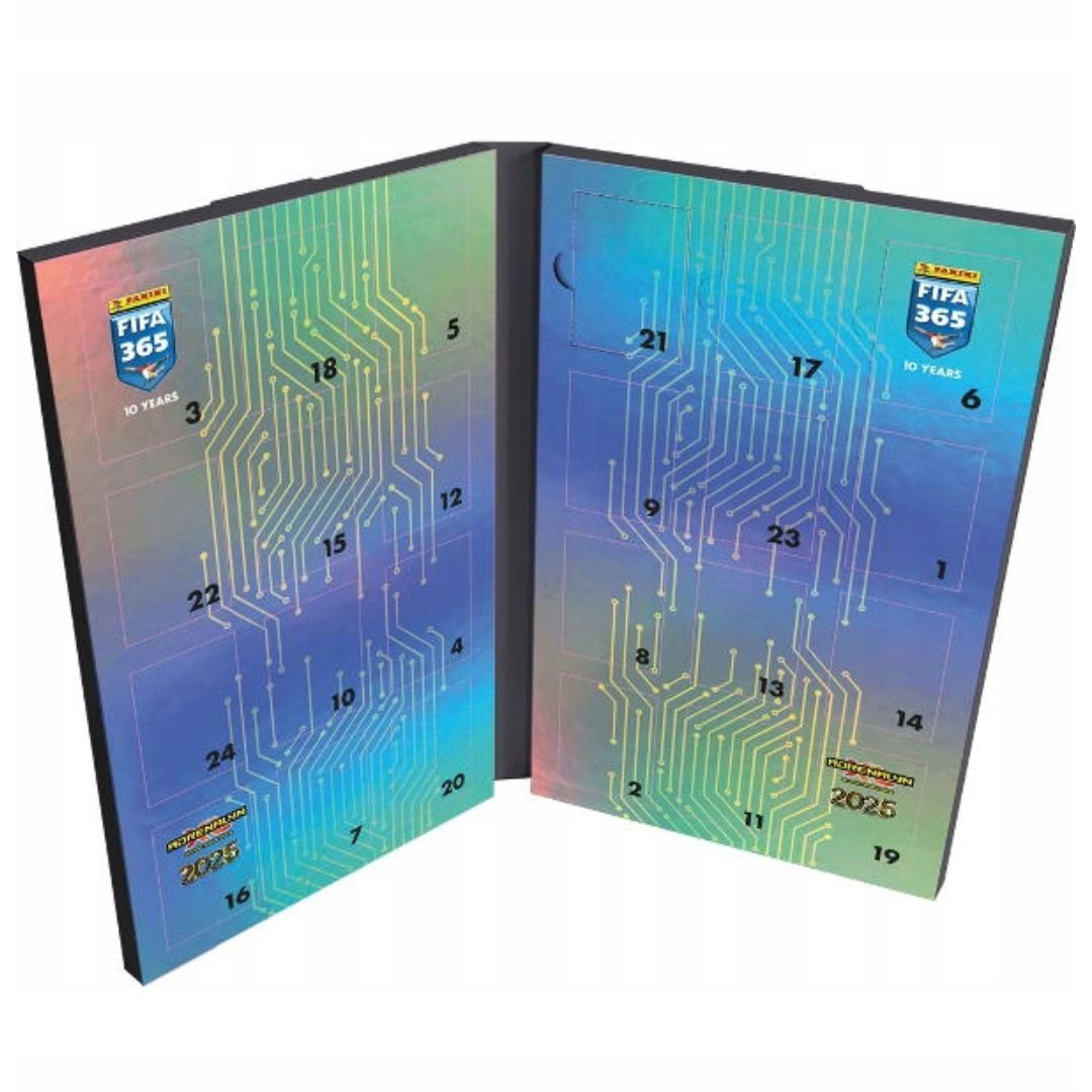 Piłkarski Kalendarz Adwentowy Panini FIFA 365 Adrenalyn XL 2025